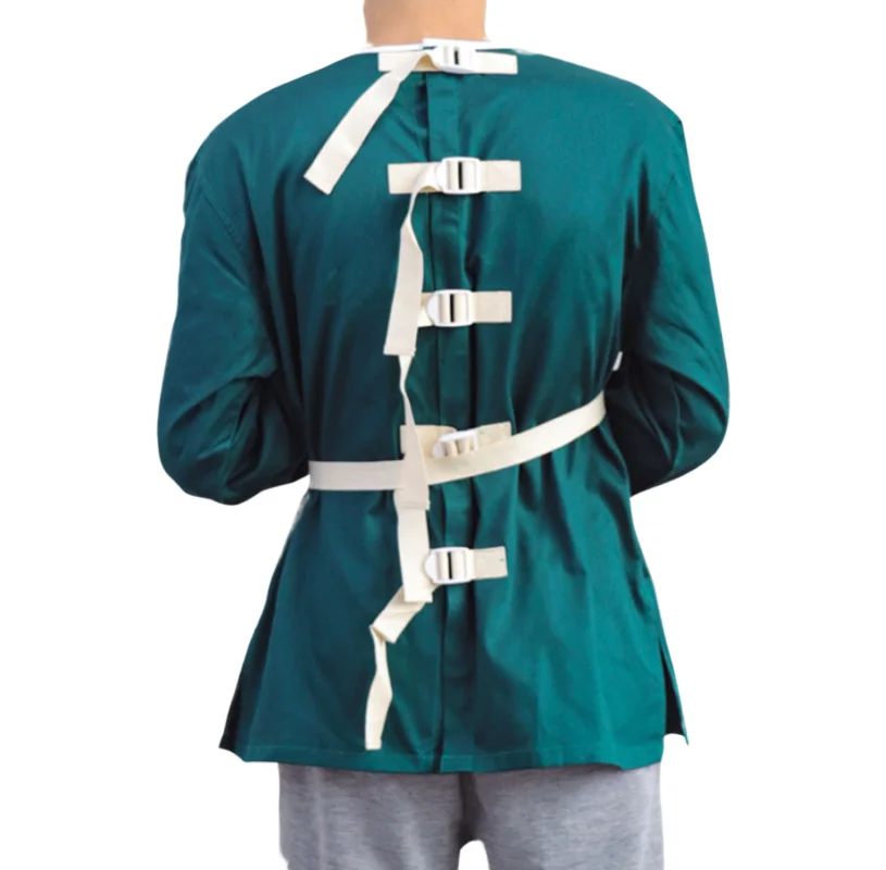 Green Cotton Upper Limb Protective Nursing Safety Restraint Clothes: A ...