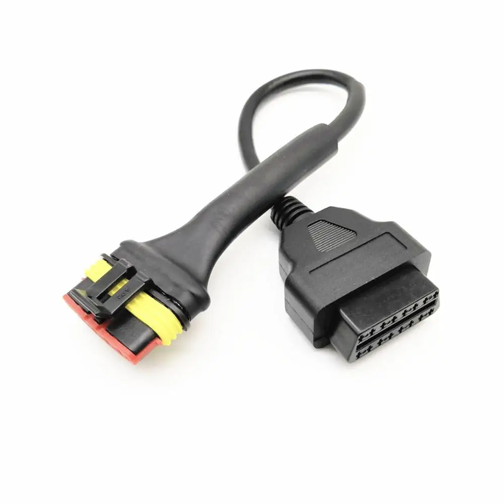 BNL Benelli 6 ขาOBD II K Line/L Line Diagnosticสายรัดอิเล็กทรอนิกส์สาย ...