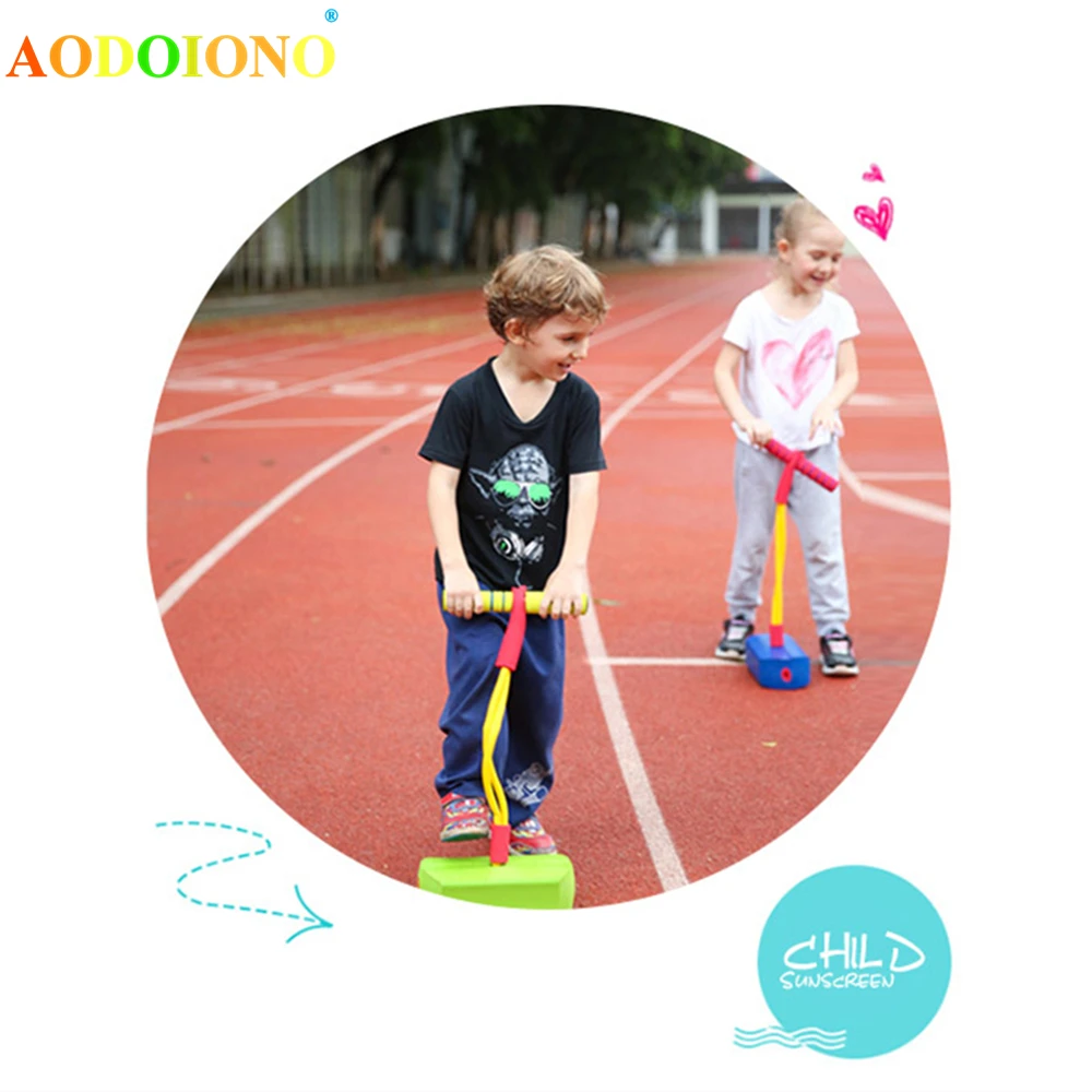 Hot Outdoor Games Rubber Jumping For Kids Sound Toy Bounce Frog Jump ...