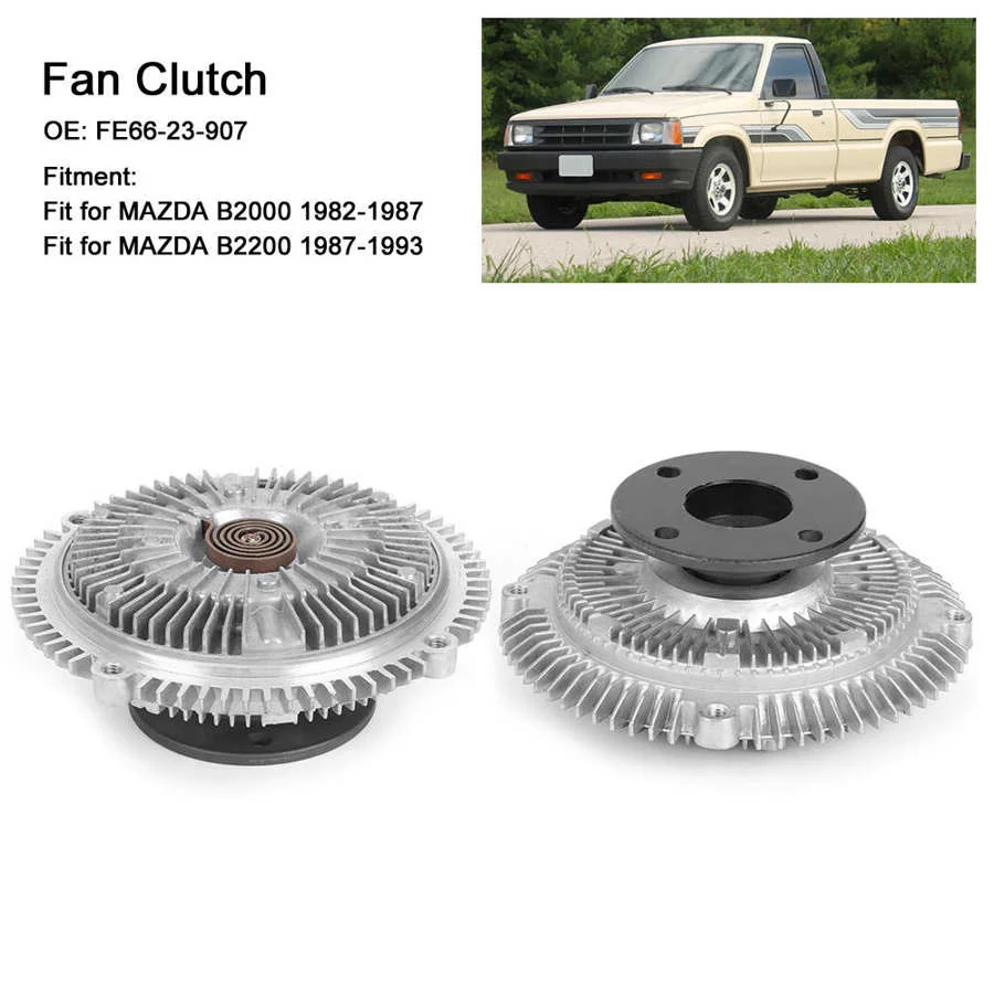 Engine Cooling Fan Clutch FE66-23-907 Car Accessory Fit for MAZDA B2000 ...