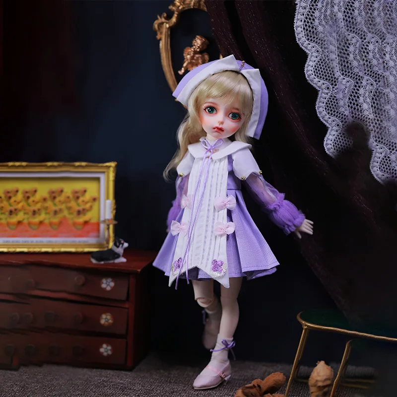 BJD Doll 1/6 Patch Resin Full Set Ball Jointed Doll Toys Surprise Gift for Children YOSD Tiny ...