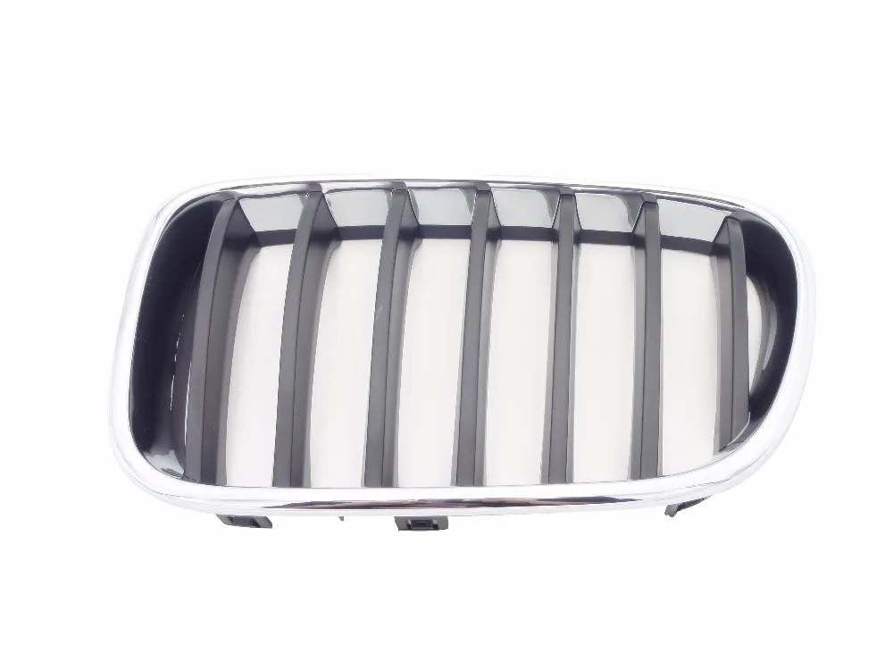 Grade cromada para bmw, 1 peça, lado esquerdo, dianteiro, parachoque ...
