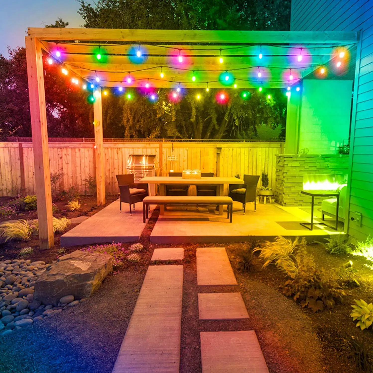 Colored Rope Lights