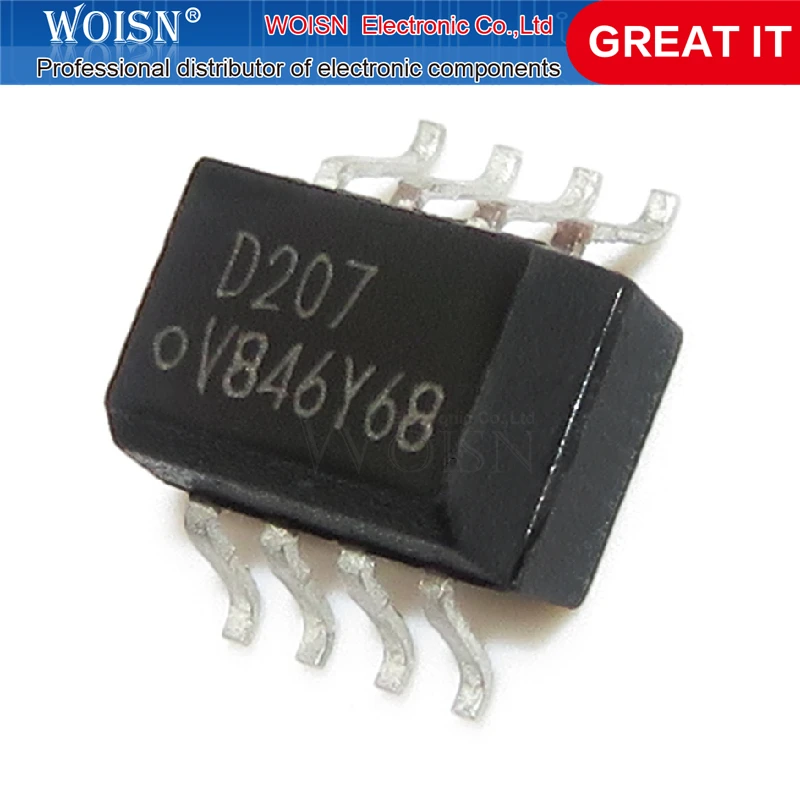 5 unids/lote ILD207T ILD207 D207 SOP 8 en Stock|Circuitos integrados ...