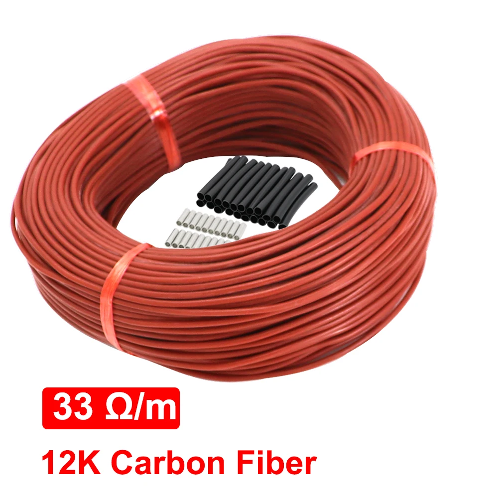 10-to-100-Meters-carbon-fiber-heating-cable-Infrared-Warm-Floor-Cable ...