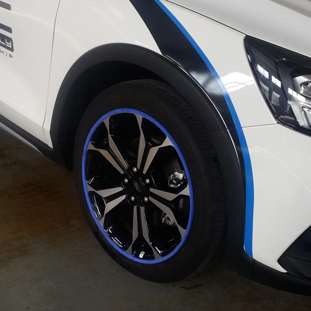 black Car Accessories Set R16″R17″R18″R19″R20″ Inch Hub Caps Skin Rim ...