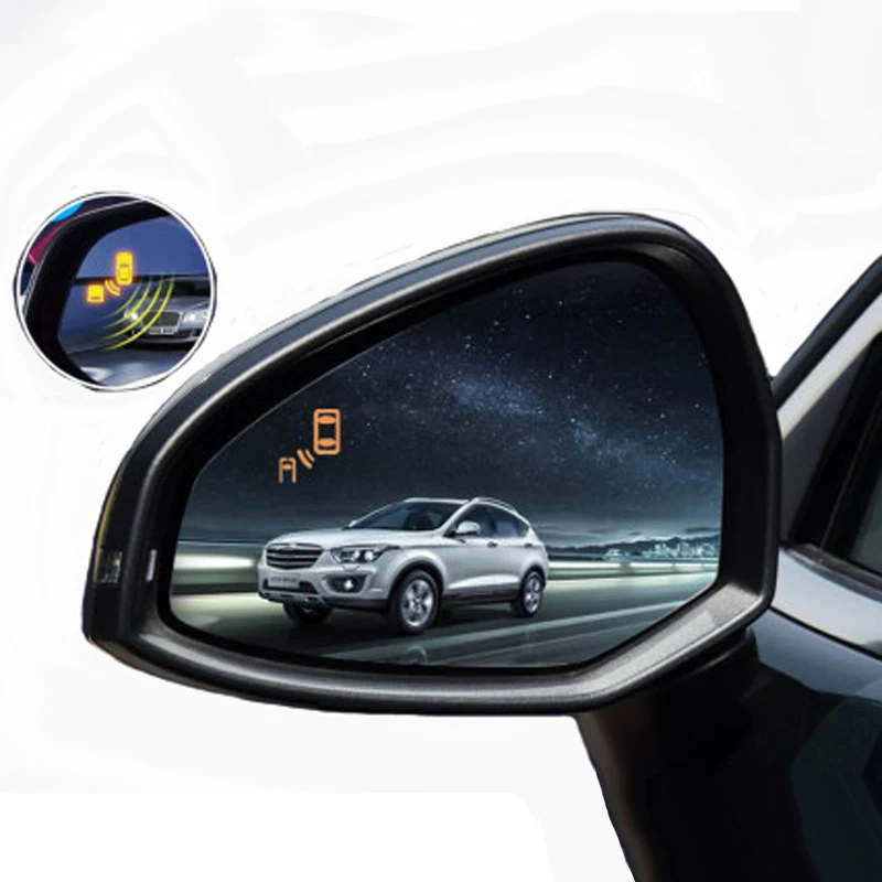 Blind-Spot-Mirror-Radar-Parking-Sensor-Detection-Change-Lane-LED-Side ...