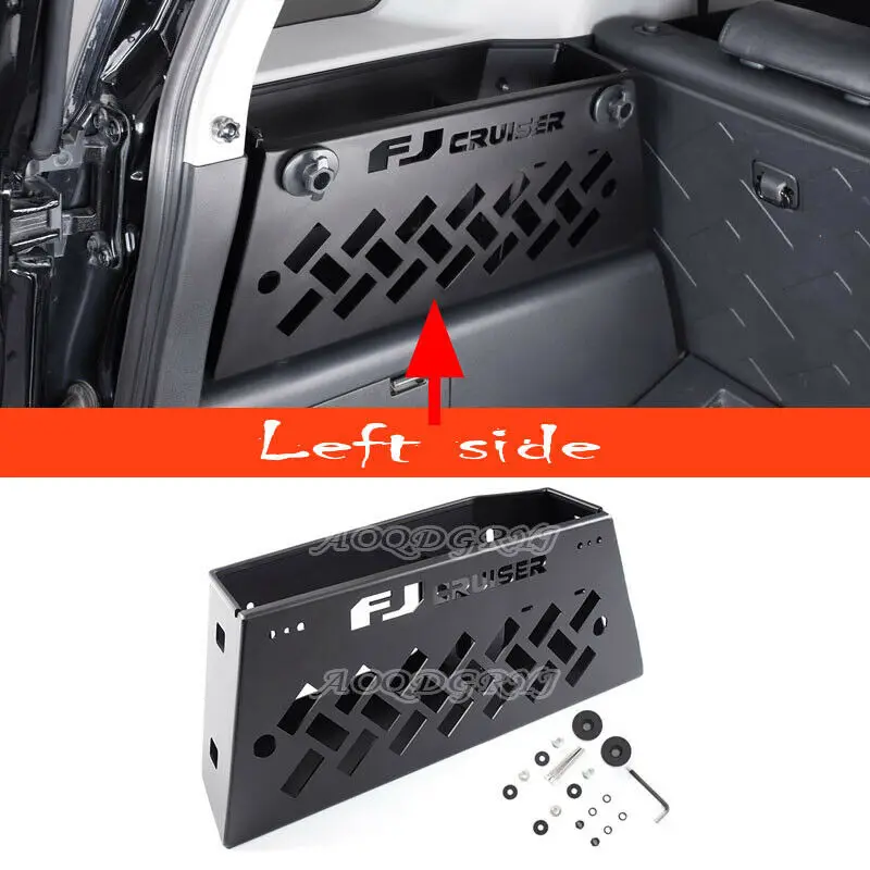 Aluminum Alloy Trunk Storage Box Chest Organizer for Toyota FJ Cruiser ...