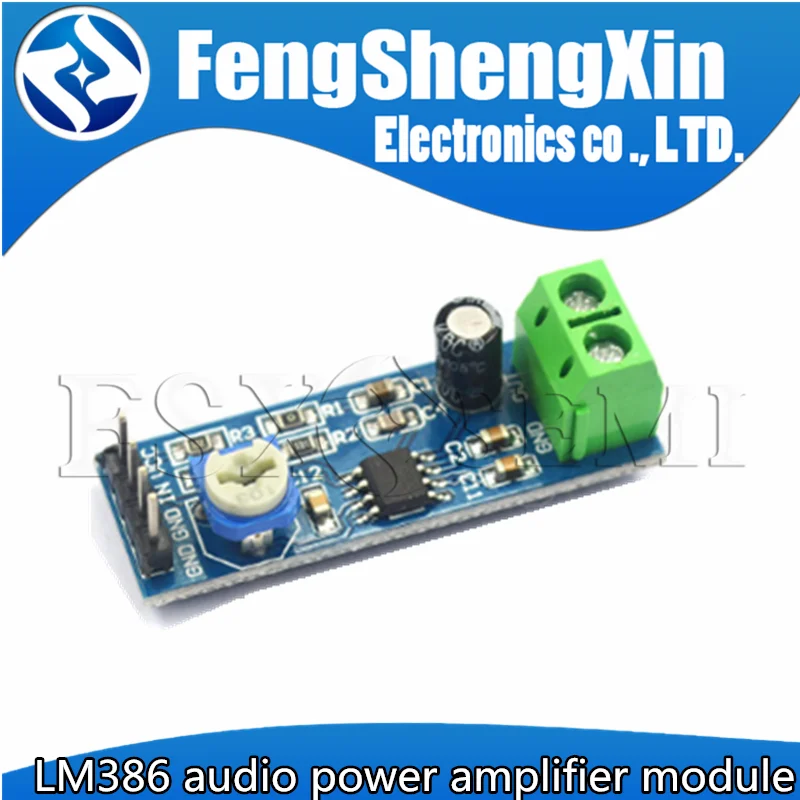 LM386-audio-power-amplifier-module-200-times-gain-amplifier-board-mono ...