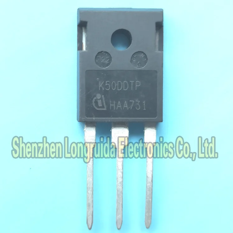 TRANSISTOR K50DDTP IKW50N60DTP TO-247 IGBT 50A 600V, 10 unidades
