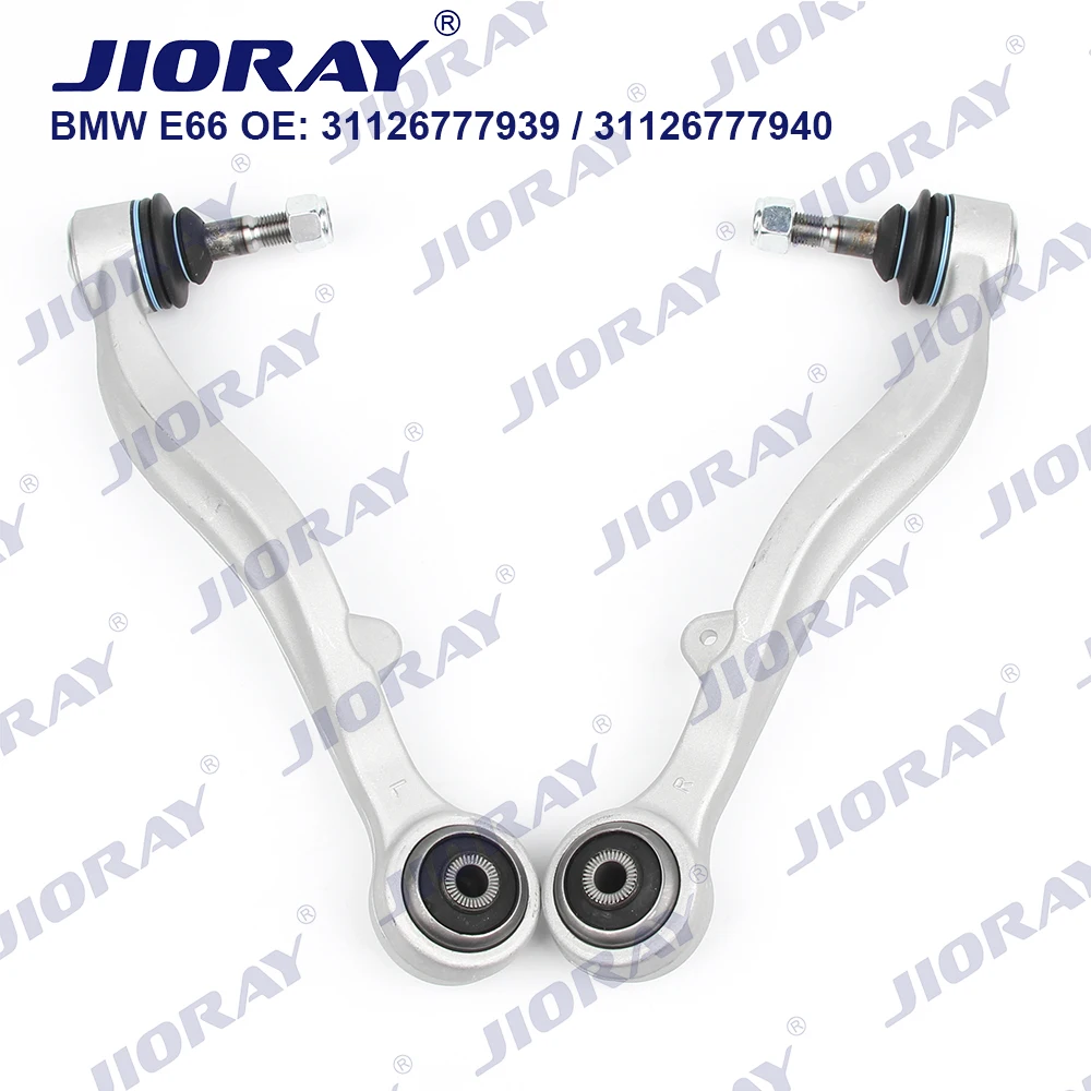 JIORAY-Pair-Front-Lower-Suspension-Control-Arm-Straight-For-BMW-6-7 ...