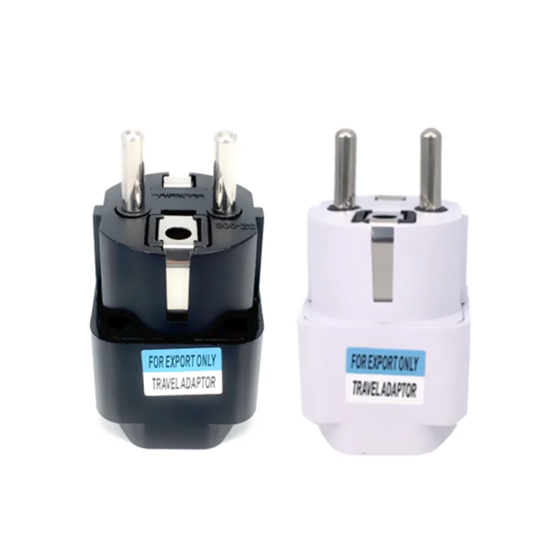 1pcs Universal Eu Plug Adapter International Au Uk Us To Eu Euro Kr ...