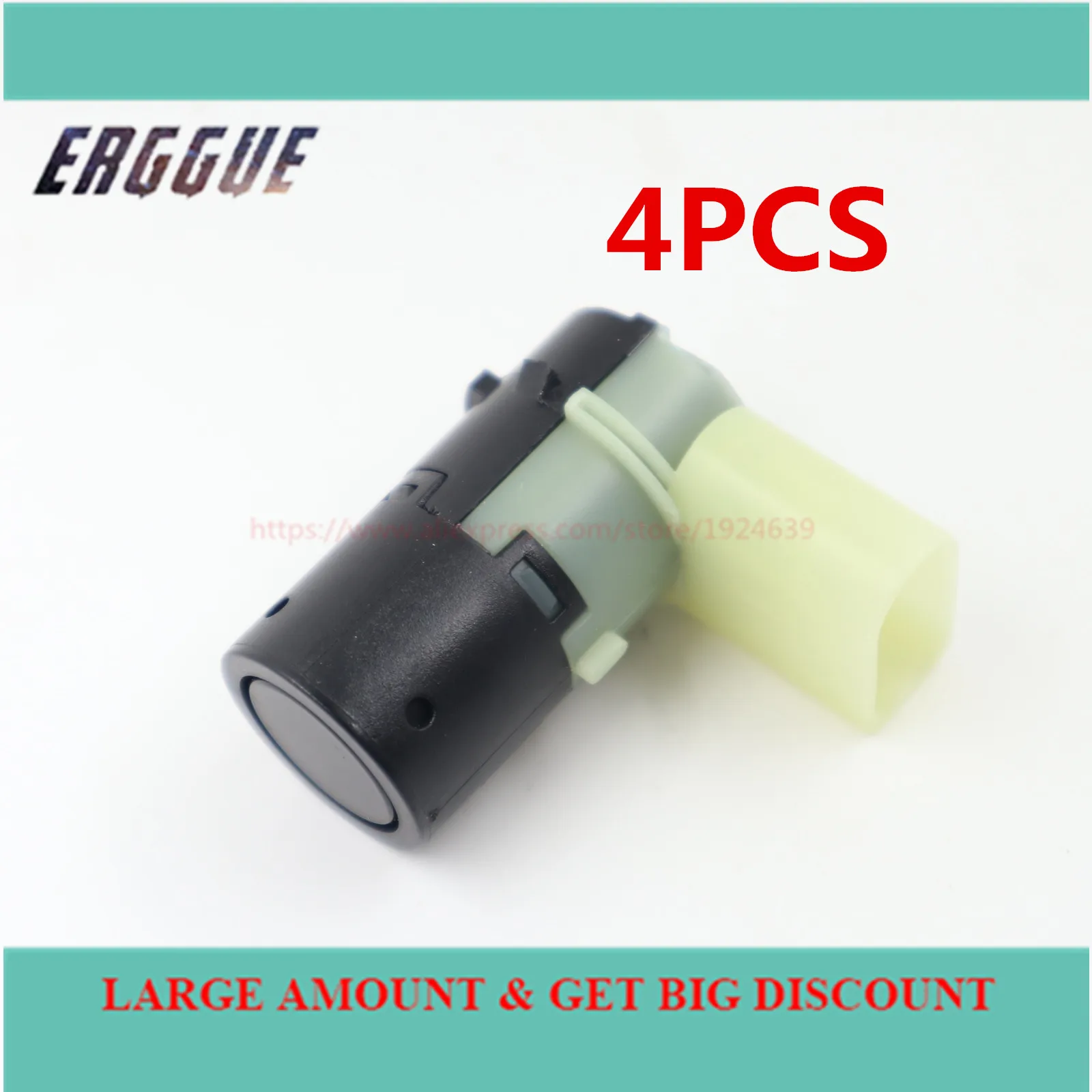 4PCS Novo Reverso Sensor De Estacionamento PDC 7H0919275C 7H0919275 ...