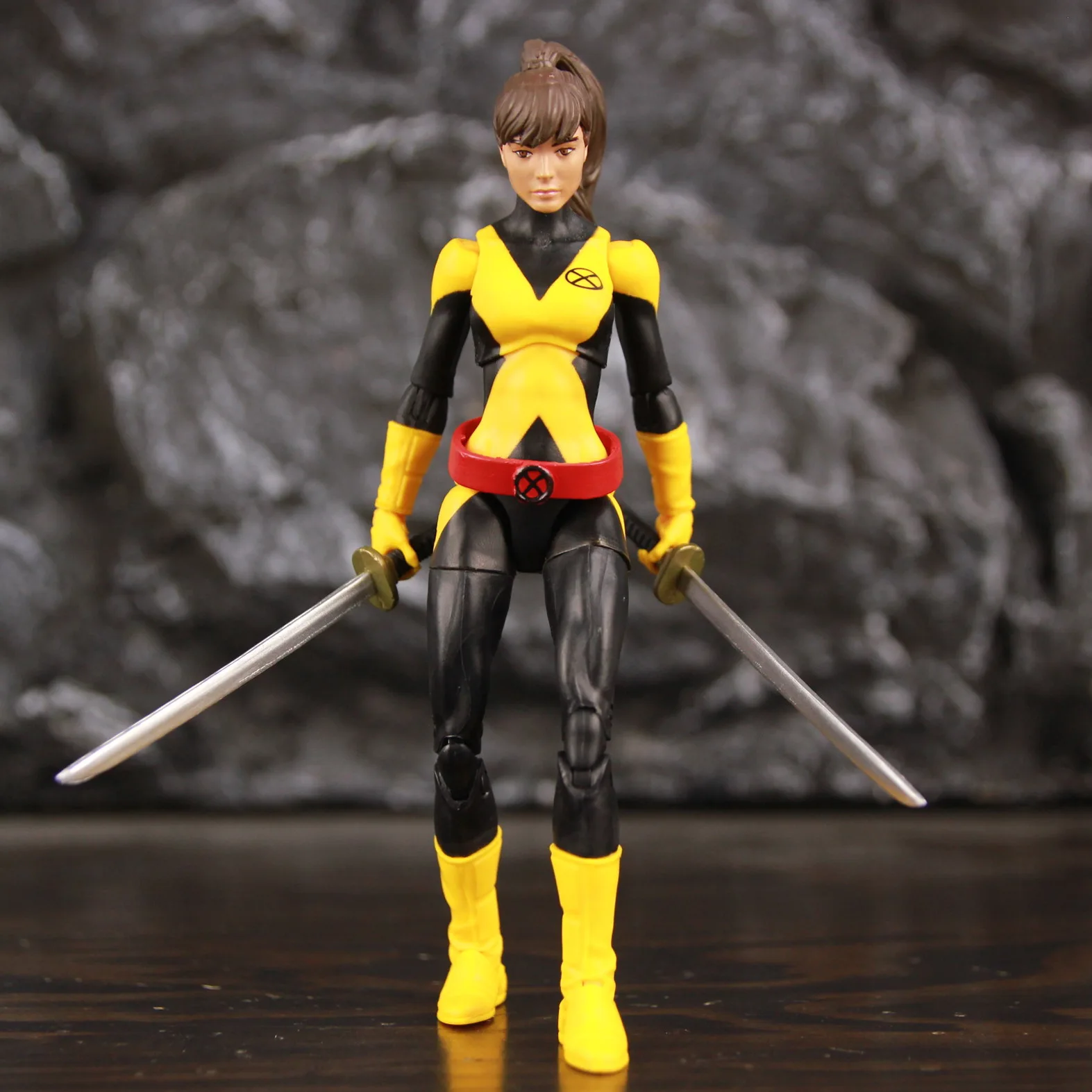 Marvel Legends X-Men (Juggernaut BAF Wave) 6" Kitty Pryde Figure Video ...