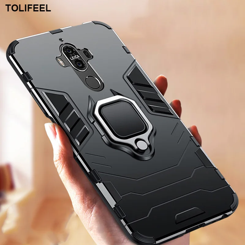 Shockproof-Armor-Case-For-Huawei-Mate-9-Cases-Stand-Holder-Magnetic ...