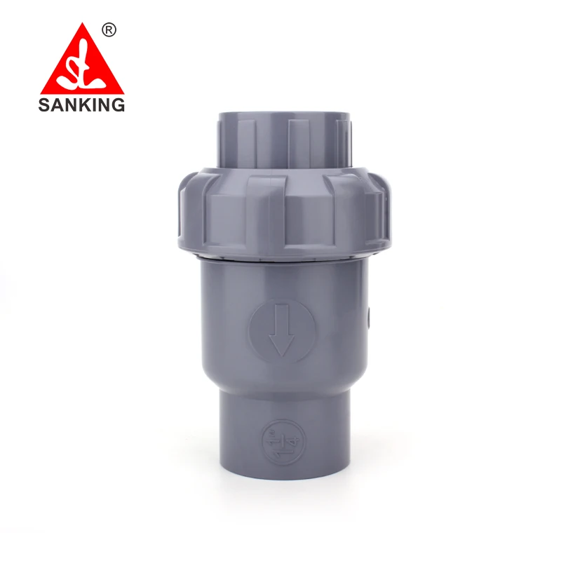Sanking-20-63Mm-CPVC-Single-Union-Check-Valve-Non-return-PVC-Flap-Check ...