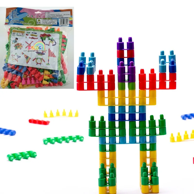Plastic-puzzle-toy-Bullet-bar-strips-style-Inserting-block-Preschool ...