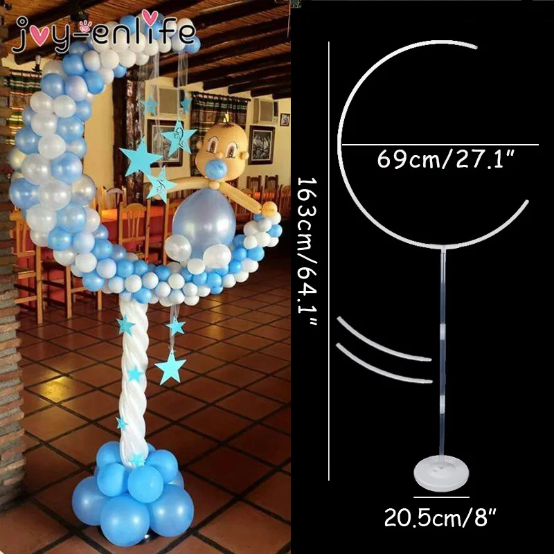 1set-DIY-Moon-Balloon-Holder-Ballons-Stand-Column-Ballons-Arch-Frame ...
