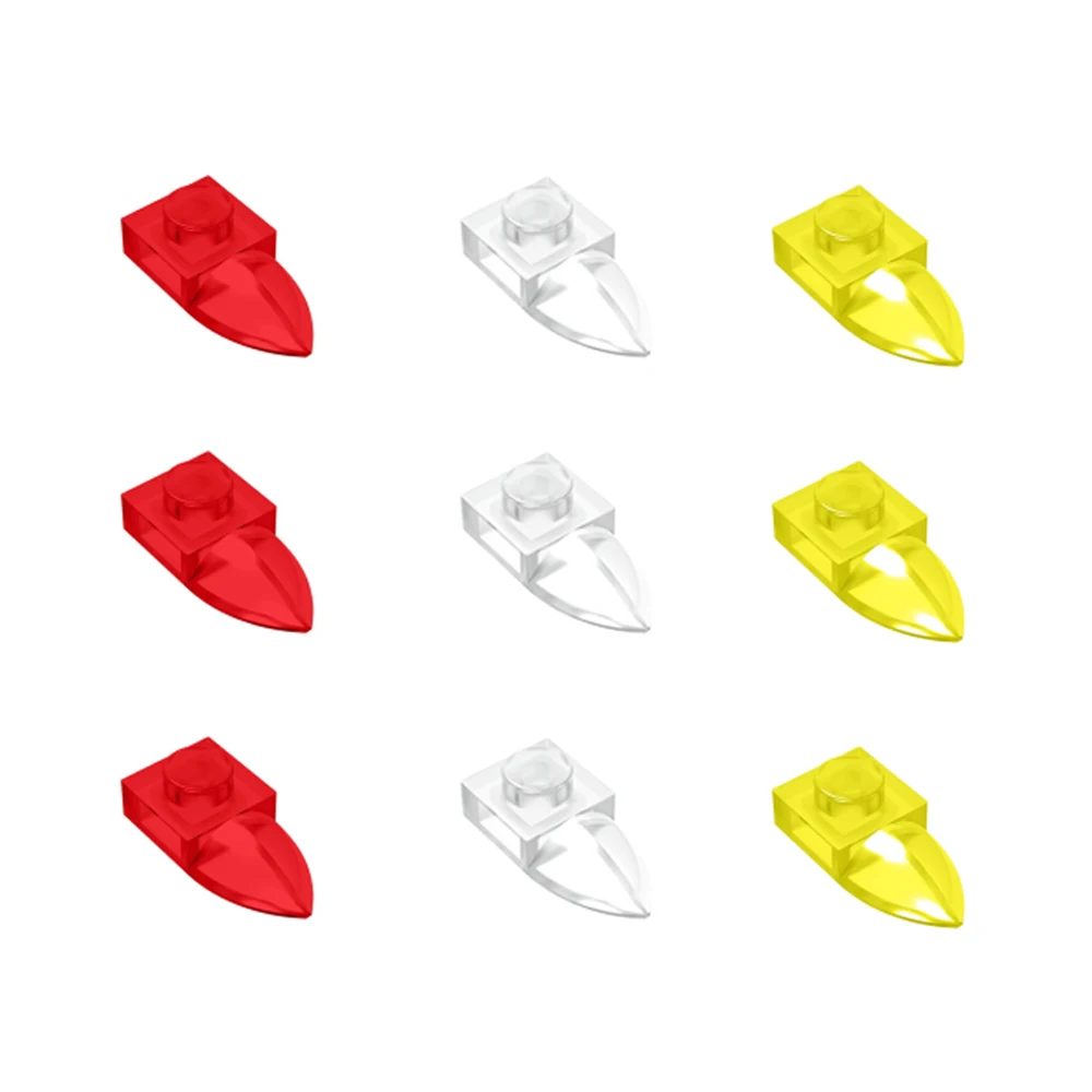 MOC Bricks Building Block Transparent 21Colors 30pcs 49668 Plate ...