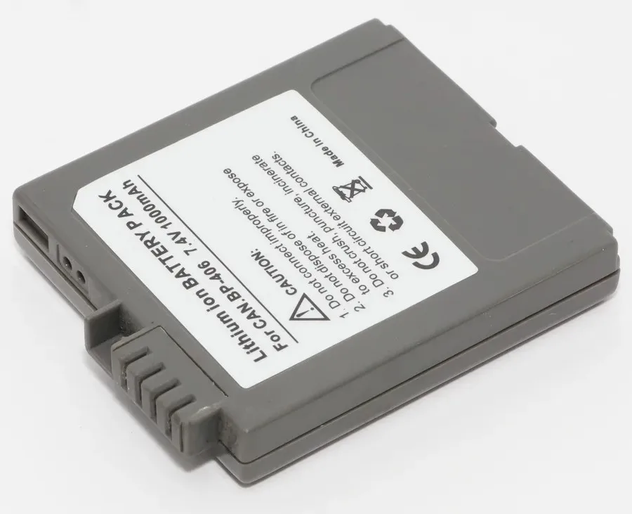 Аккумулятор BP-406 для видеокамеры Сanon Elura 2, 10, 20, MV3, MV4, MVX10i | AliExpress