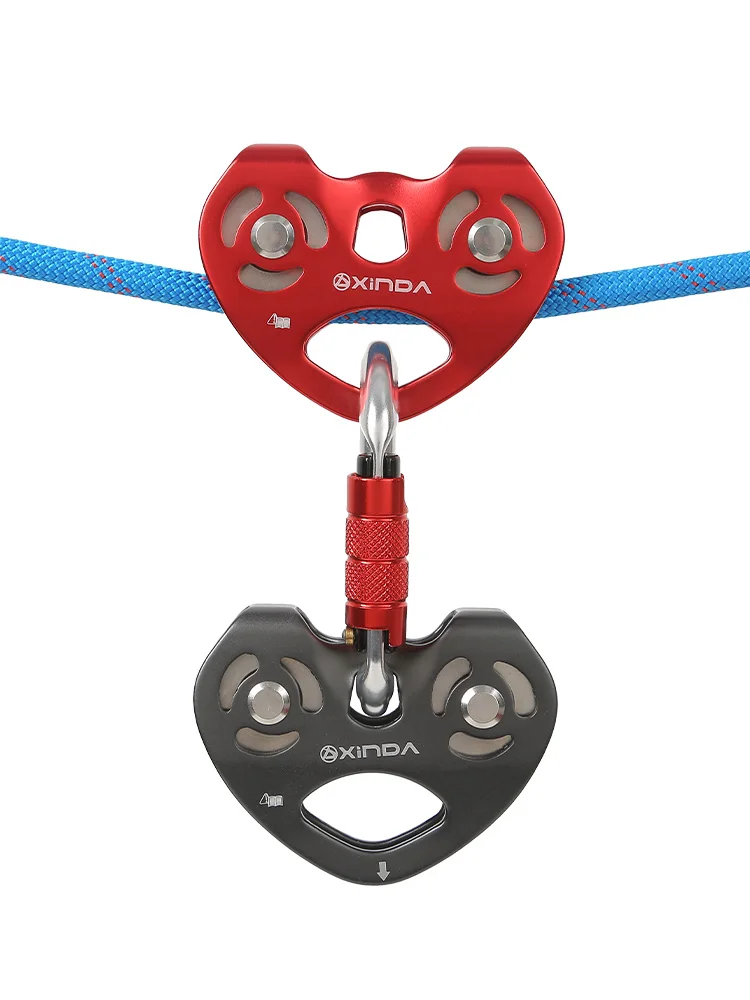 Zipline Pulleys Sunnyhousess Dual Trolley Pulley Zipline Swivel Rock ...