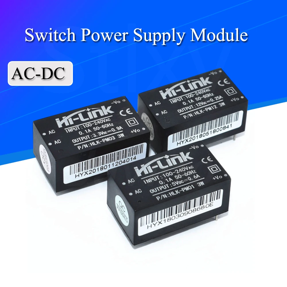 AC-DC 220V to 5V/3.3V/12V MINI Power Supply Module,Intelligent ...