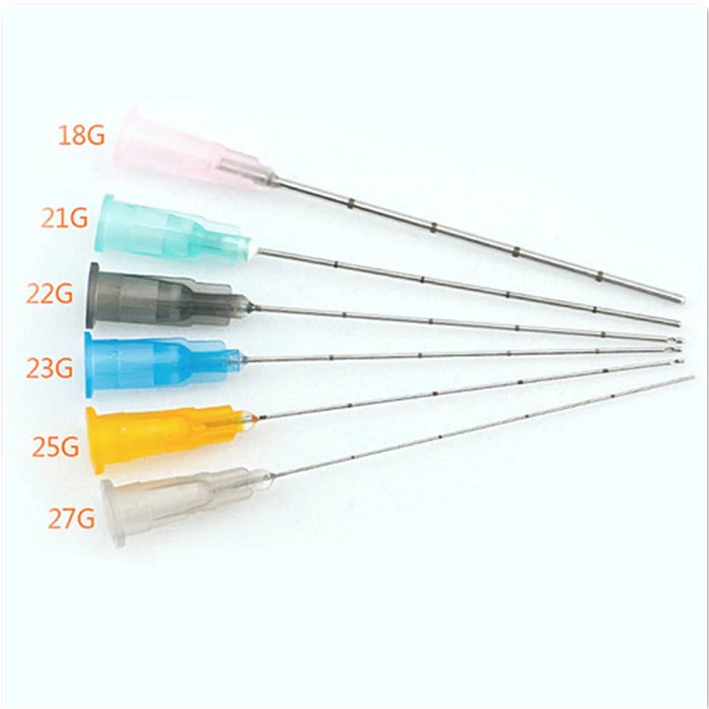 22G 25g 27G 50mm 70mm Fine Micro Cannula Blunt Tip Needle Canula 21G 23G 30G|Tattoo Needles ...