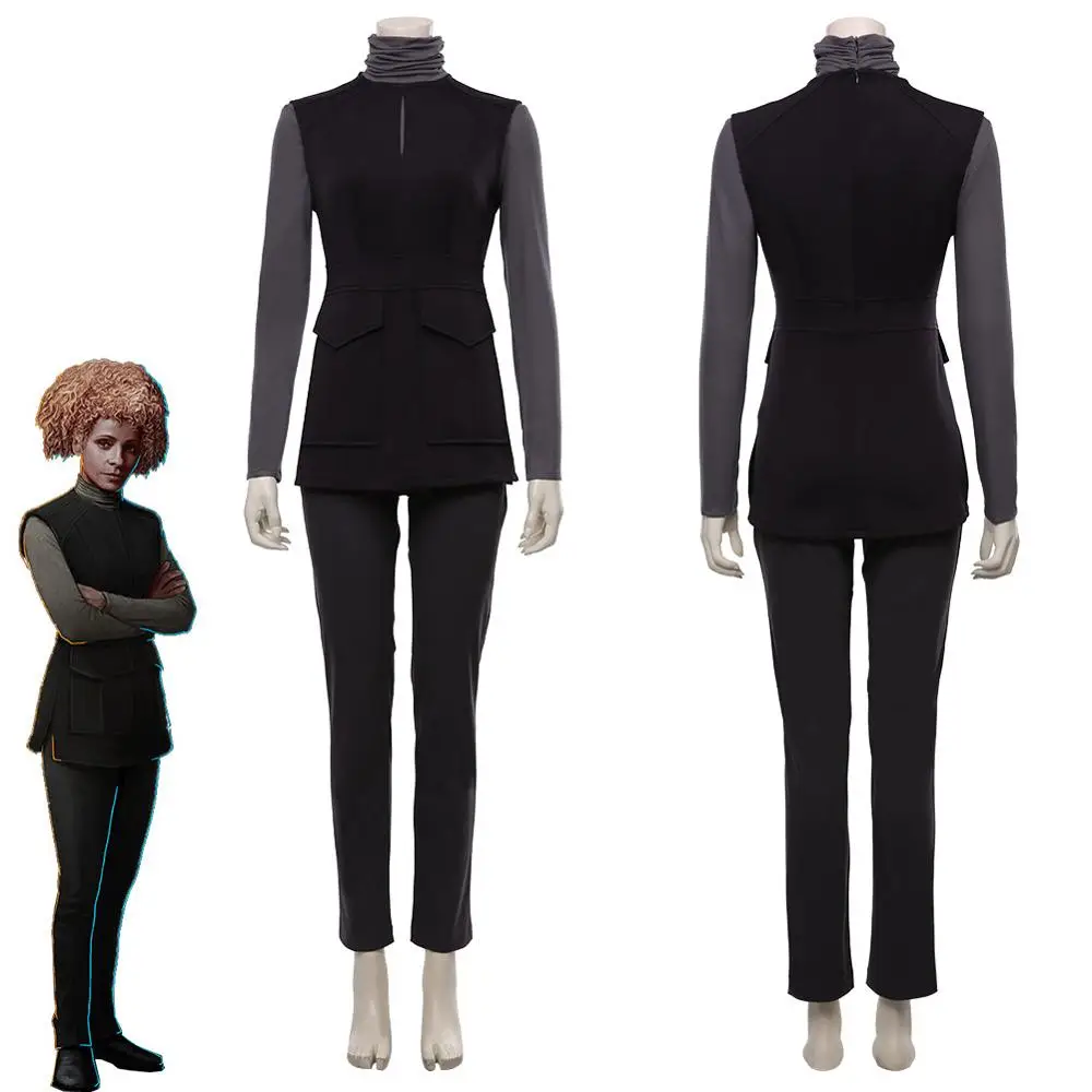 Star Trek Picard Raffi Musiker Uniform Cosplay Costume - AllCosplay.com