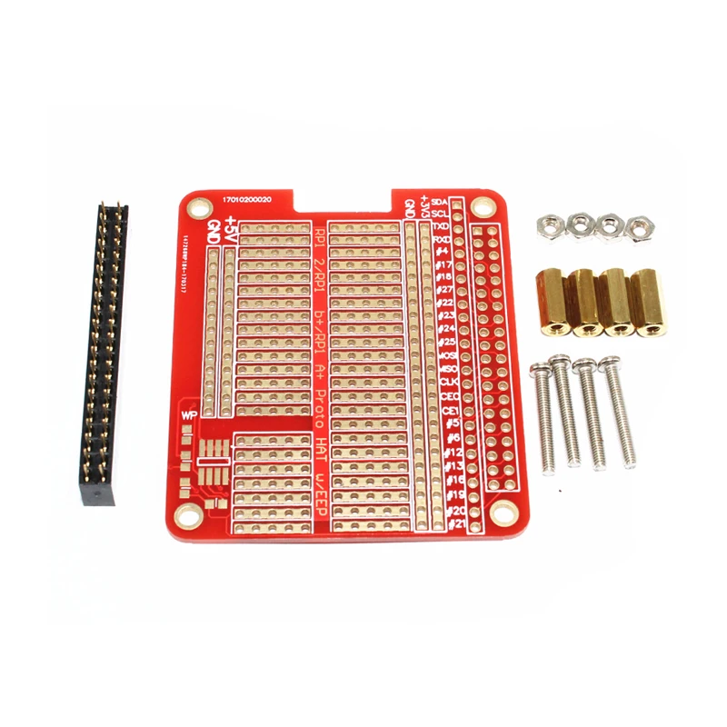 Raspberry Pi Proto Hat Shield - GPIO-compatible