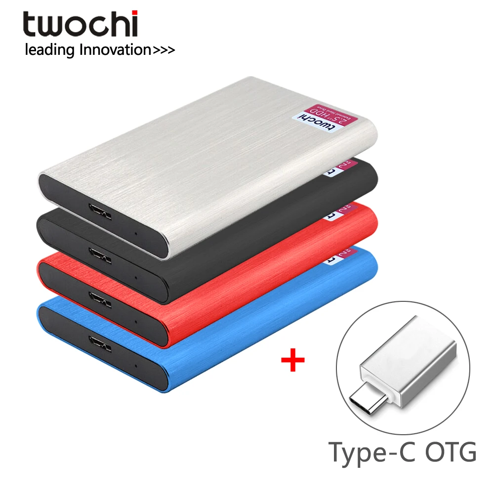 2.5" Slim Portable External Hard Drive Disk USB3.0 High Speed HDD for ...