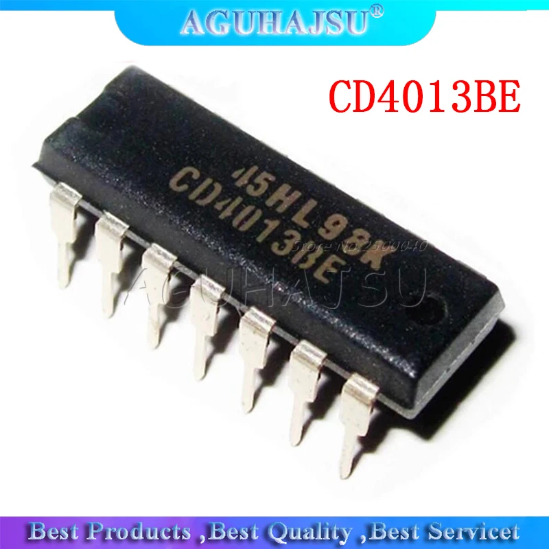 10 unidades CD4013BE DIP14 CD4013 DIP IC nuevo y original|Circuitos integrados| - AliExpress
