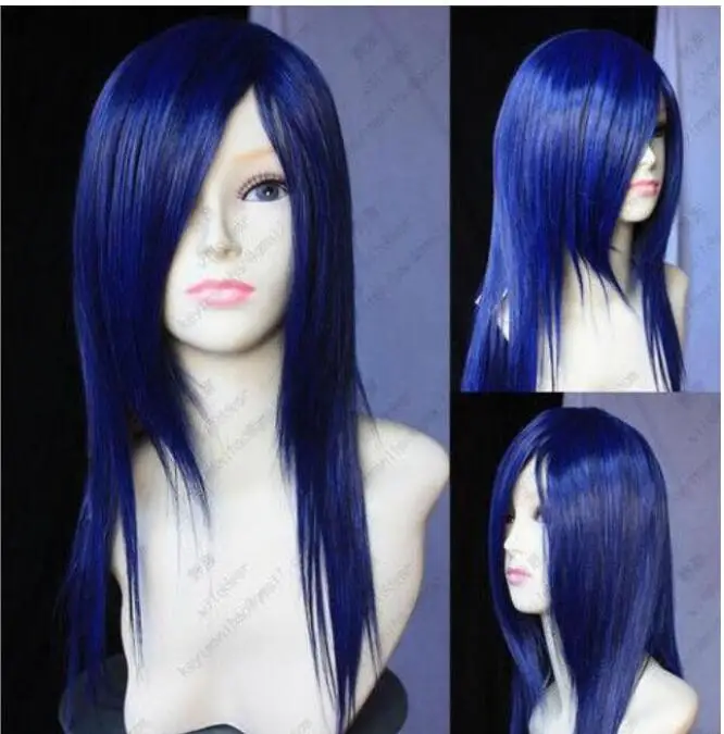 Wig-24-New-fashion-long-straight-wig-black-blue-mixed-color-Cosplay ...