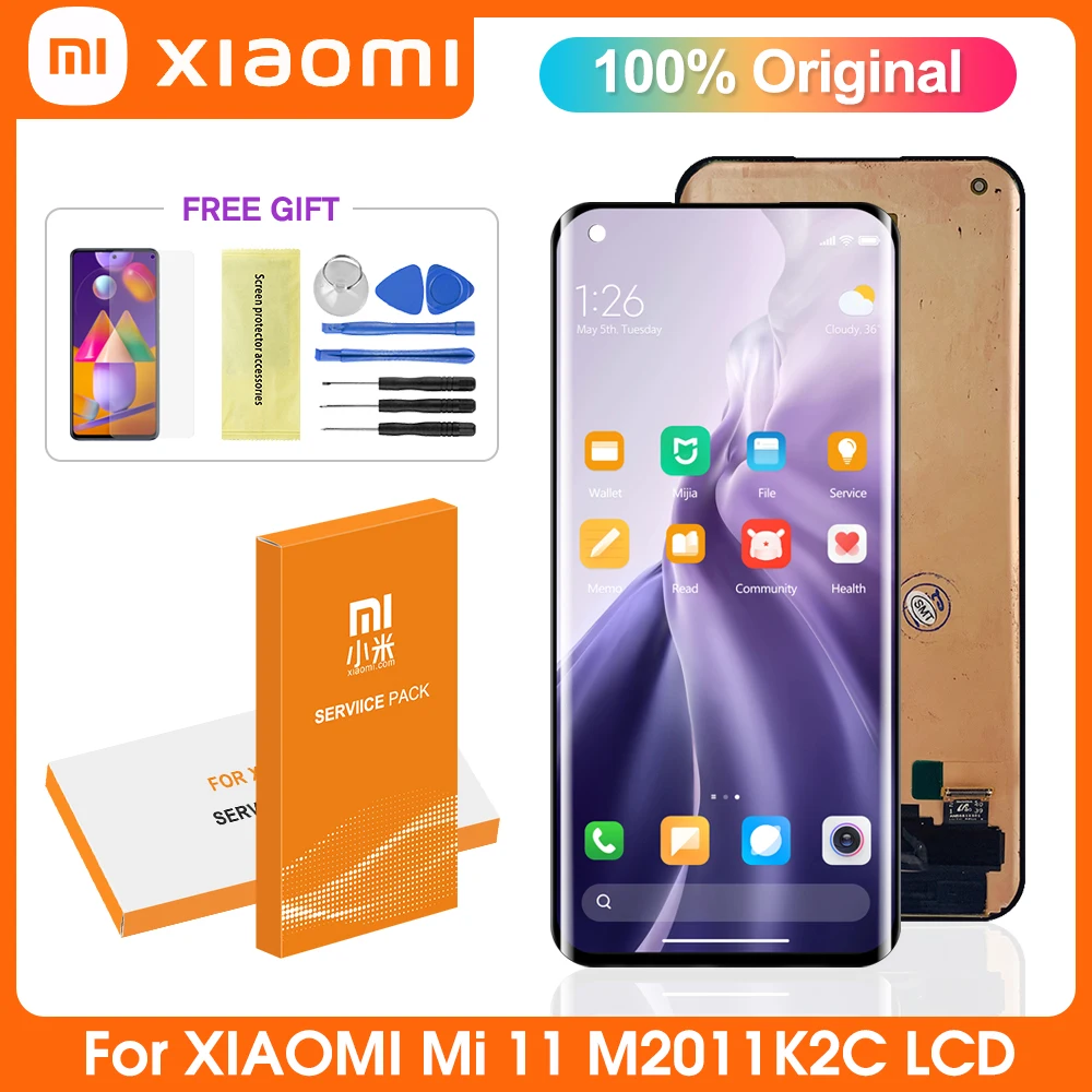 Pantalla LCD Original para Xiaomi Mi 11, montaje de digitalizador con ...