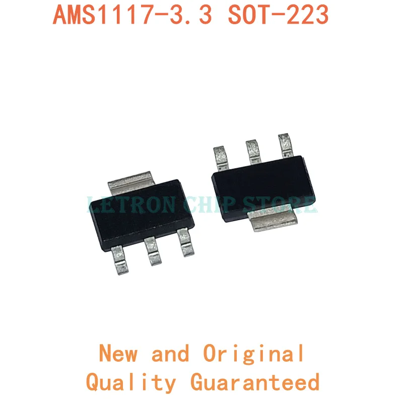 Free shipping on all orders Excellent quality 50PCS AMS1117-ADJ LM1117-ADJ AMS1117 LM1117 IC 1A ...