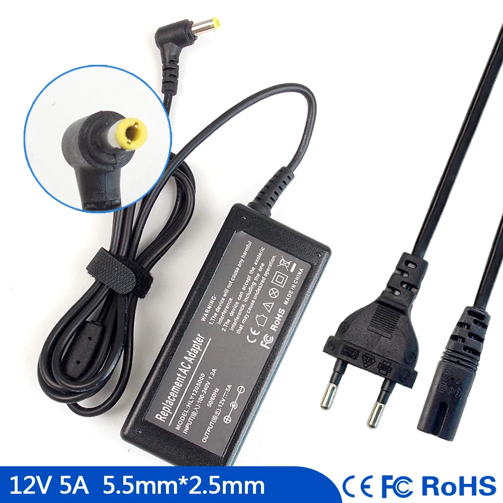 Notebook Ac Power Adapter Charger For Lorex Sg19ld804-161 Free Agent ...