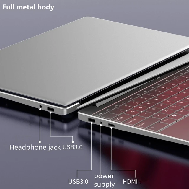 Max RAM 32GB Rom 2TB SSD Ultrabook Gaming Laptop Computer 2.4G/5.0G ...