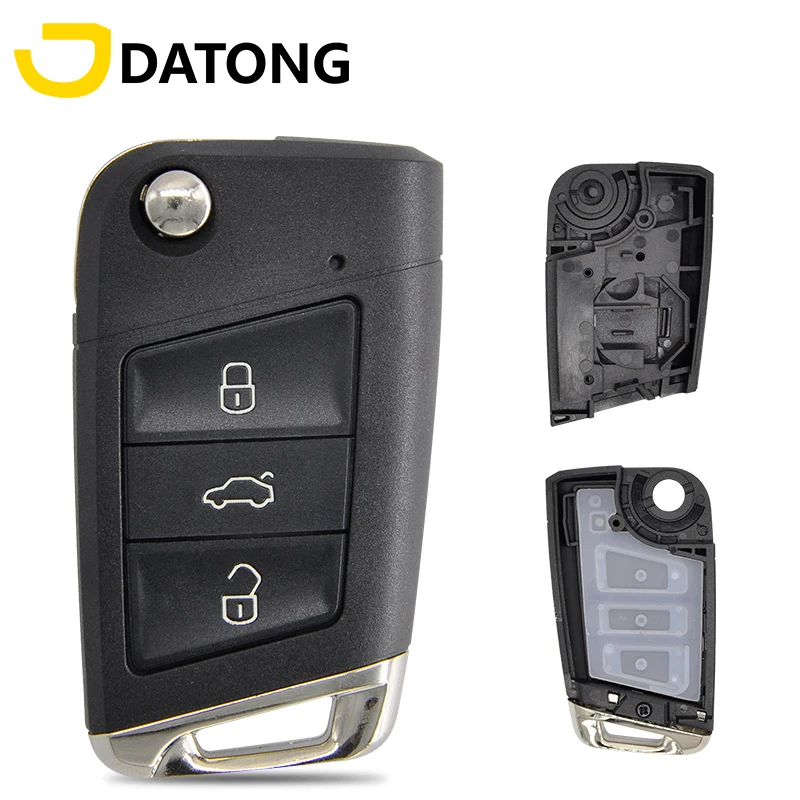 Datong Wolrd Car Remote Key Shell Case For Vw Volkswagen Polo Passat B5 ...