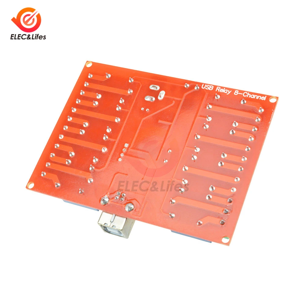 Generic 5v 12v 1 2 4 8 Channel Relay Module Usb Control Switch Board ...