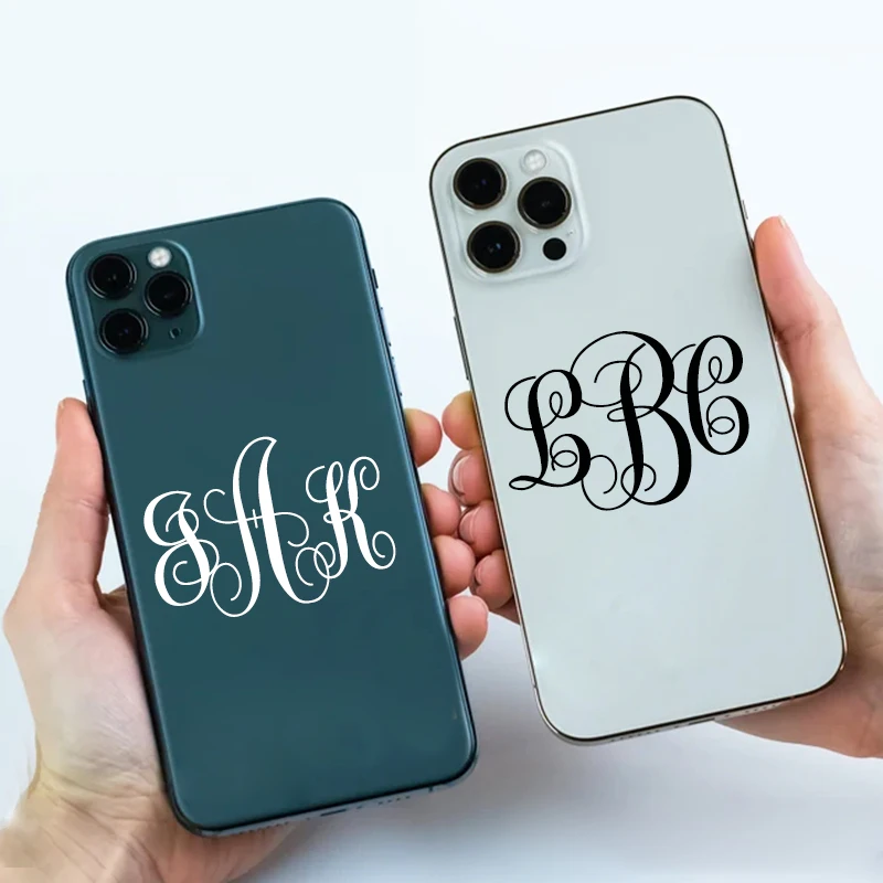 Phone Vinyl Monogram