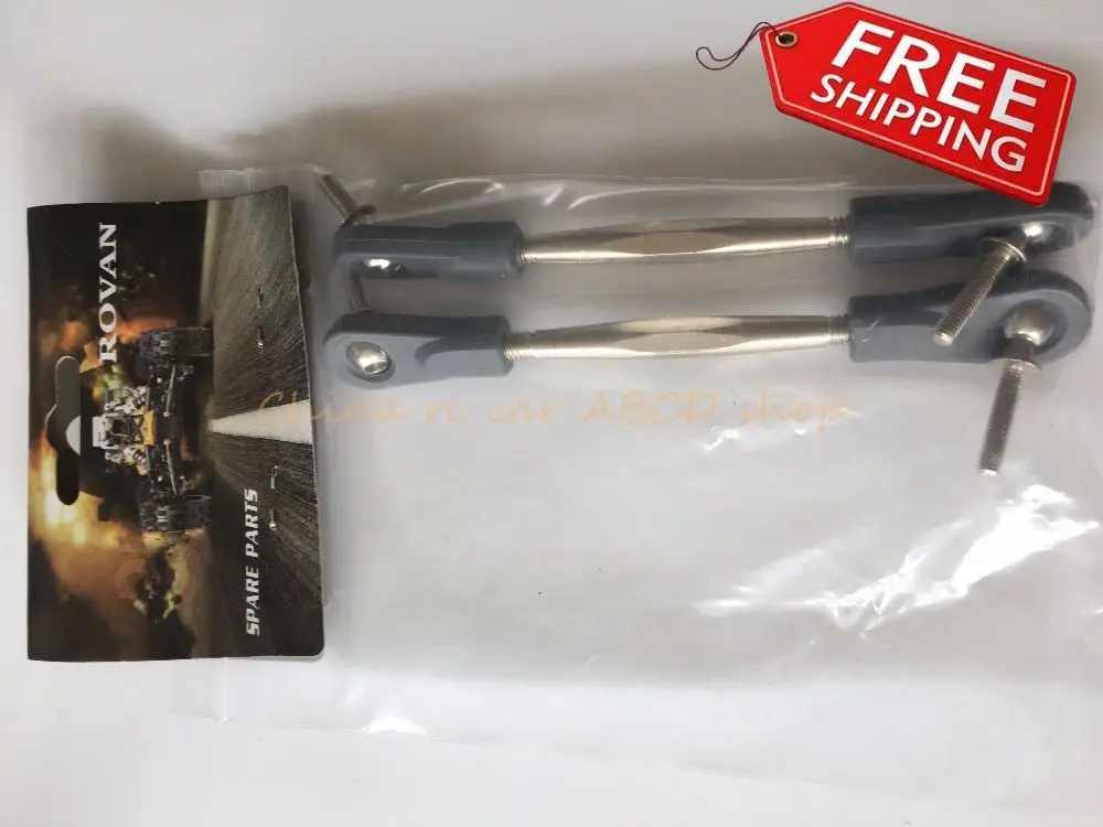 Rovan baja parts 2pcs steering link linkage linker connecting bar pull ...