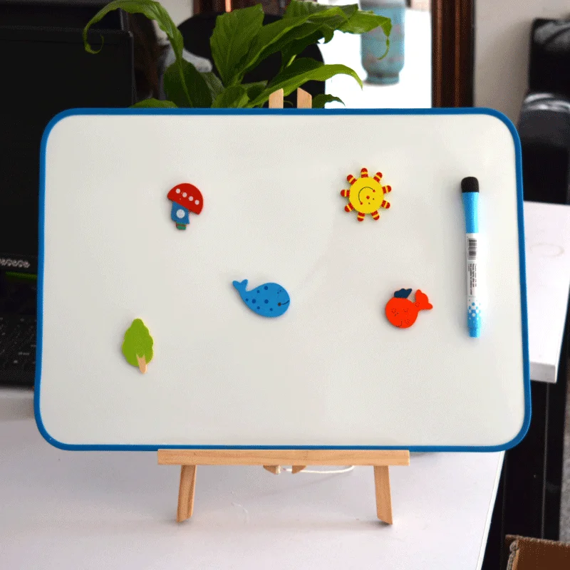 Double-Sided-Magnetic-Drawing-Tablet-Message-Board-Portable-Blackboard ...