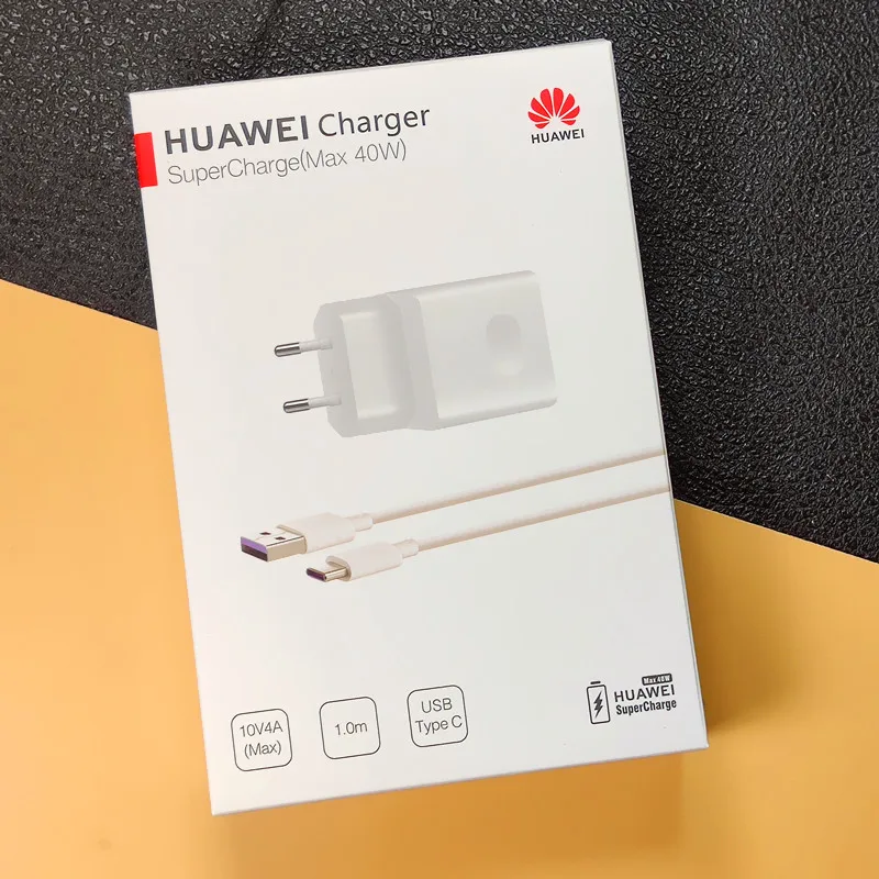 Chargeurs,Chargeur Huawei Original ue 40W 22.5W suralimentation USB ...