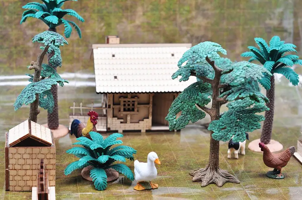 Toys & Games Toys Campsite/Tents/Campfire 28mm Terrain RPG Tabletop ...