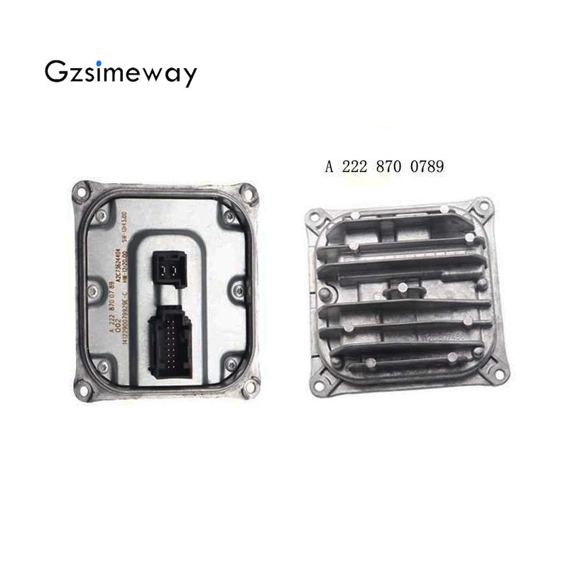 OEM LED 드라이버 모듈 A2228700789 헤드 라이트 안정기 메르세데스 전압 조정기 A 222 870 07 89 브랜드 ...