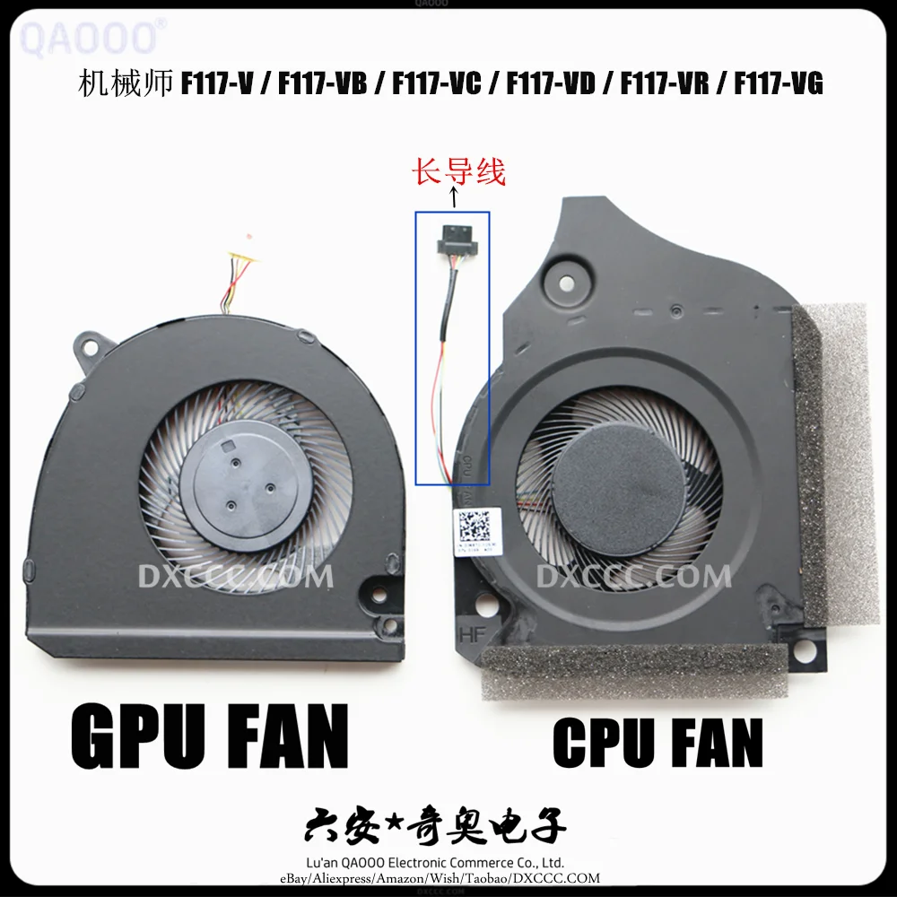 1323 01AU000 For Machenike F117 V F117 VC F117 VD F117 VG F117 VB2s F117 VD3s CPU & GPU COOLING ...