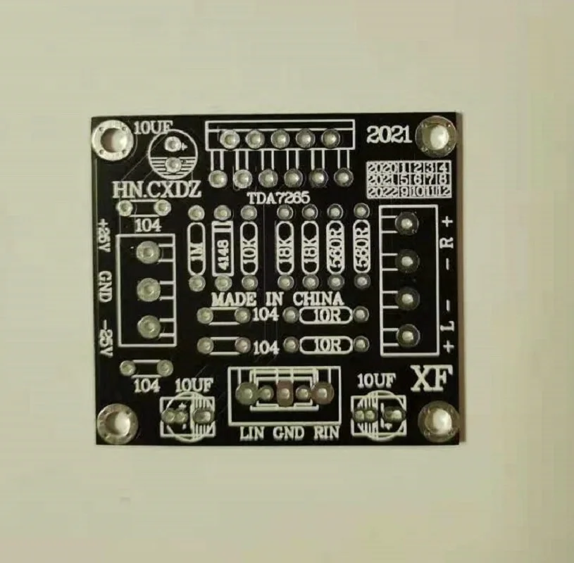 Tda7265 2.0 Canais 25w + 25w Estéreo Áudio Amplificador Circuito Pcb ...