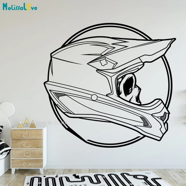 Bike Helmet Design Stickers