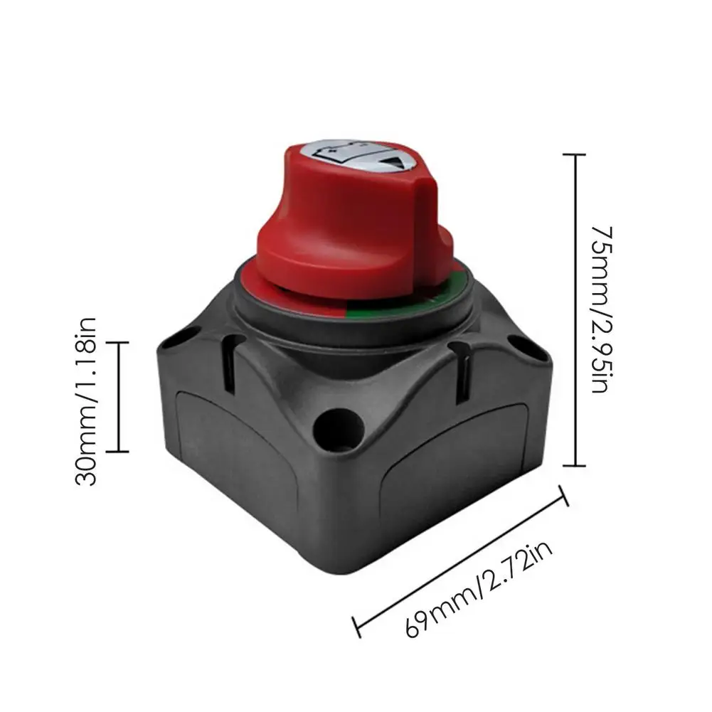 Auto Battery Disconnect Switch 12v 24v 48v Marine 300a Car, 48% OFF