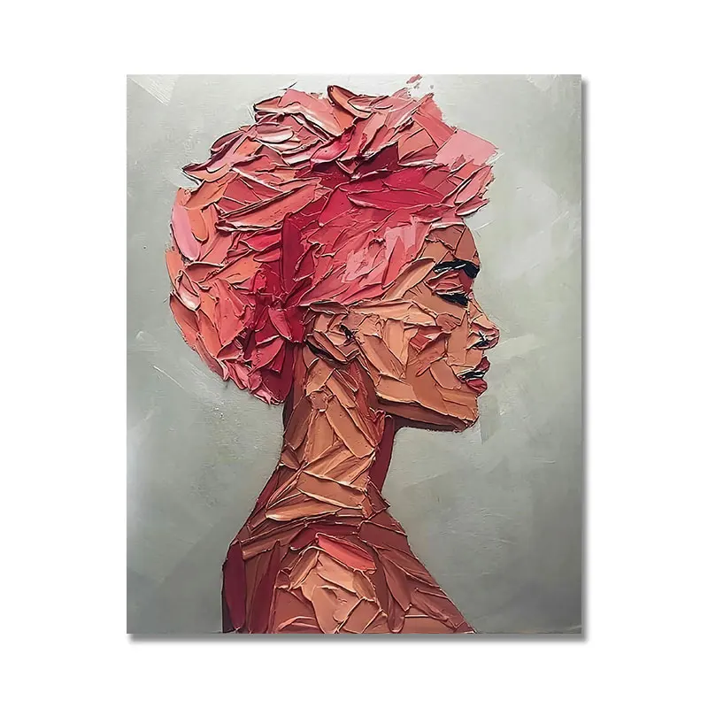 Abstract Self Portrait Painting Ideas