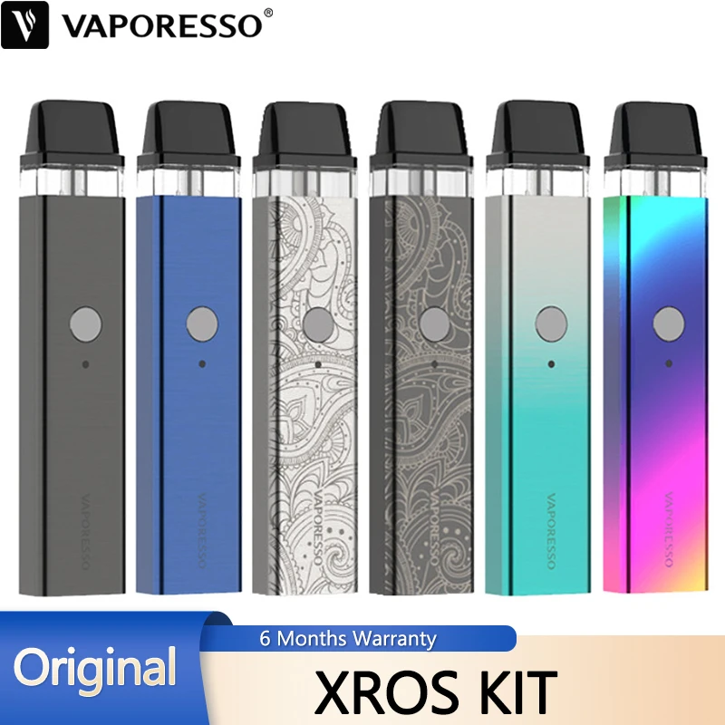 Original Vaporesso Xros Kit 800mah Battery 16w Vape Pen With 2ml Xros ...